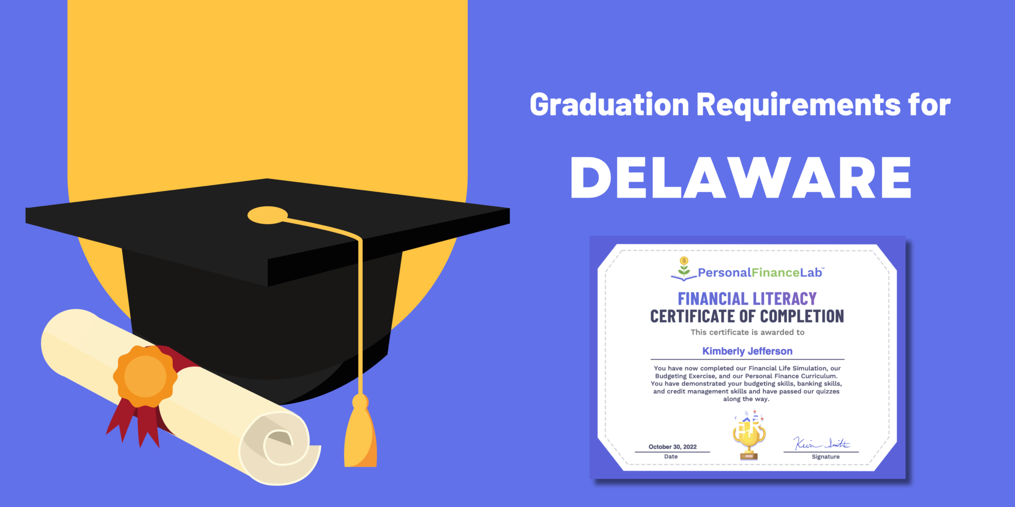 Financial Literacy Graduation Requirements for Delaware - PersonalFinanceLab
