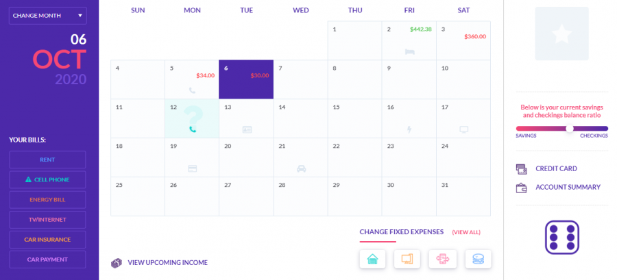 PFinLab Budget Game - Per Student - PersonalFinanceLab