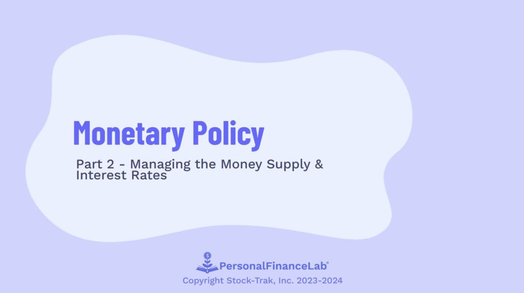 Monetary Policy Presentation