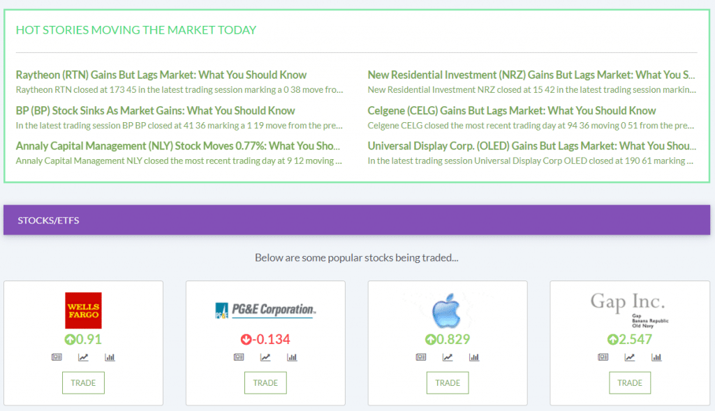 Getting Trading Ideas - PersonalFinanceLab